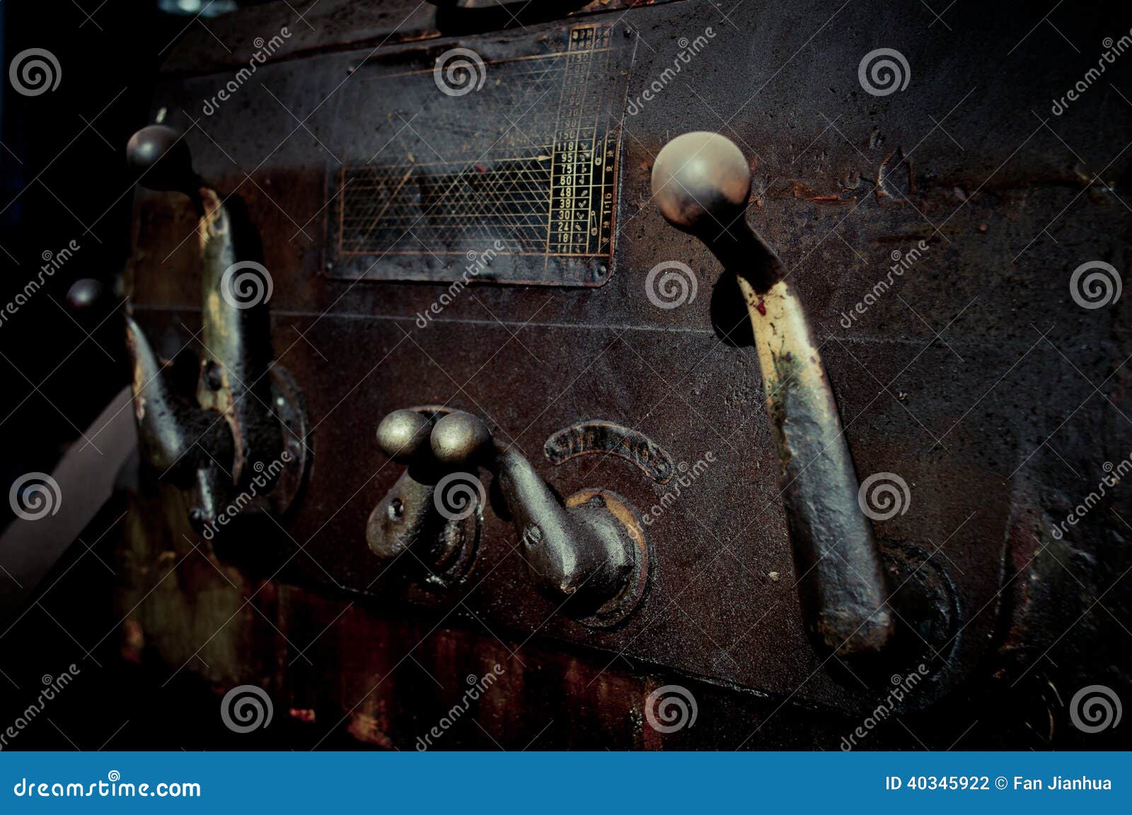 The old machine parts stock photo. Image of operation - 40345922