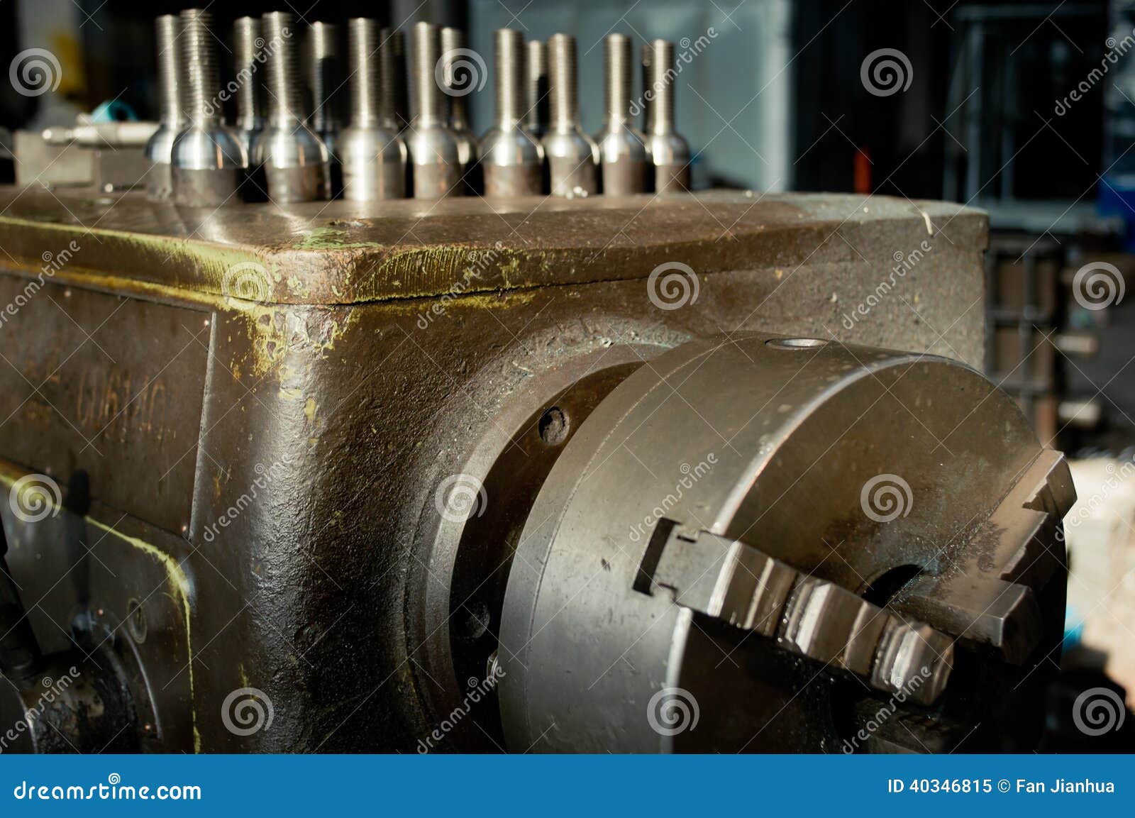 The old machine parts stock image. Image of rotation - 40346815