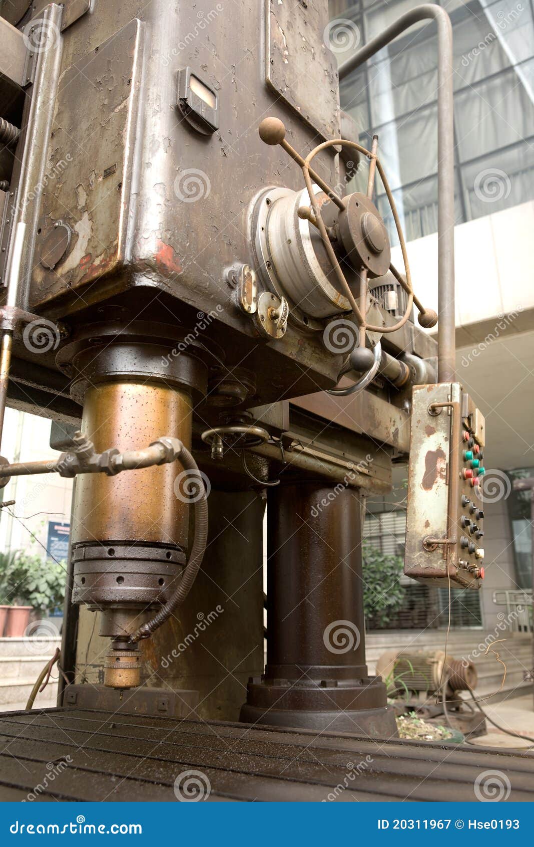 Old Machine Tool Royalty Free Stock Photography - Image: 20311967