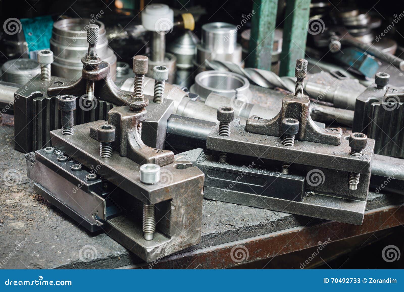 The Old Machine Tool Equipment Stock Image - Image of line, chuck: 70492733