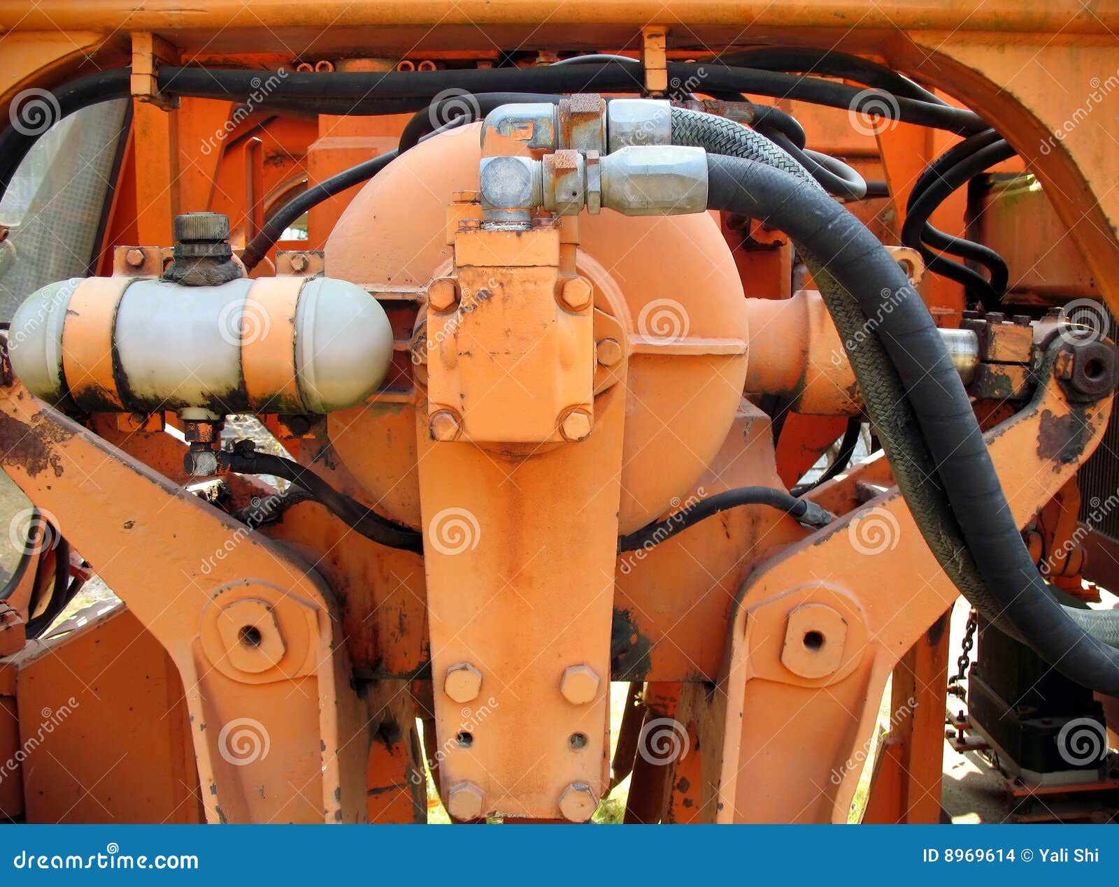 Old machinery stock photo. Image of equipment, hydraulics - 8969614