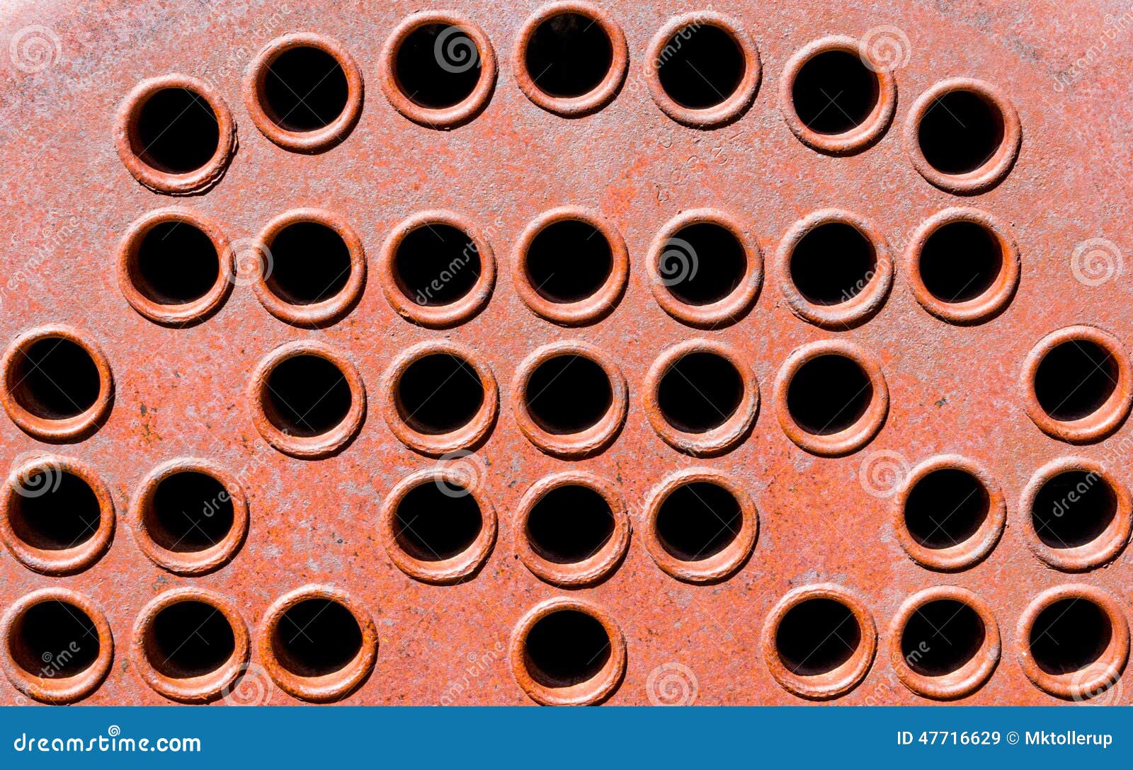 Old Machinery Vent Holes stock image. Image of abstract - 47716629