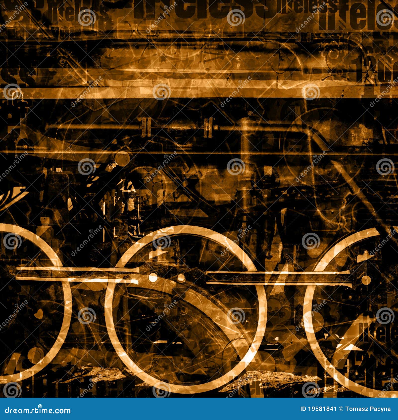 Old machines background stock illustration. Illustration of iron - 19581841