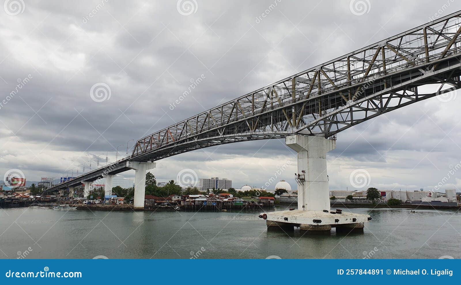 Old Mactan Bridge in Cebu, Philippines Editorial Photo - Image of ...