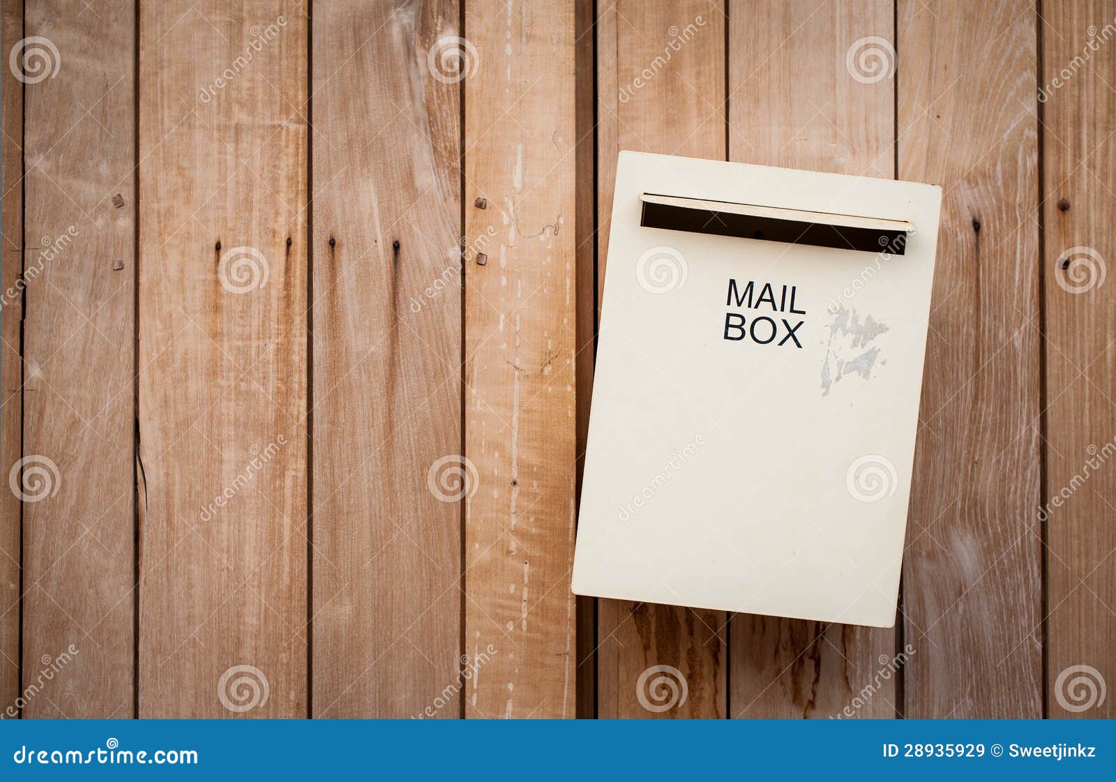 Old mail box stock image. Image of outdoor, mail, wooden - 28935929