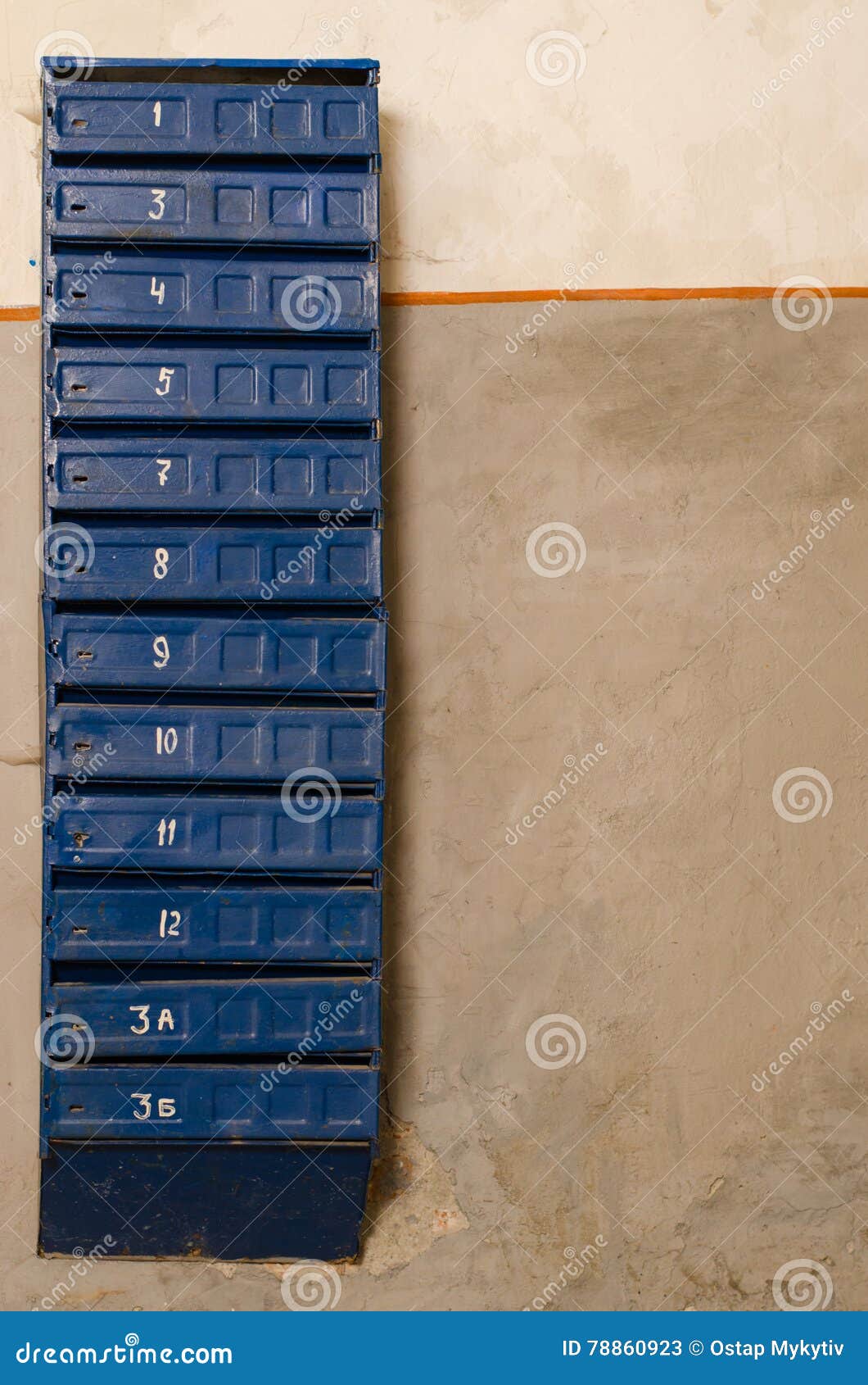 Old Mail Boxes, Mailboxes Ancient City Stock Image - Image of post ...