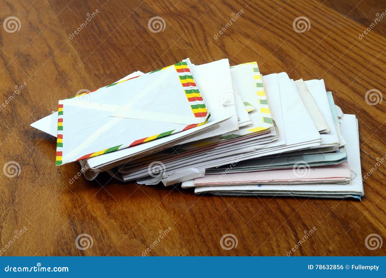 Old Mail : Letters and Envelope Stock Photo - Image of sheet, post ...