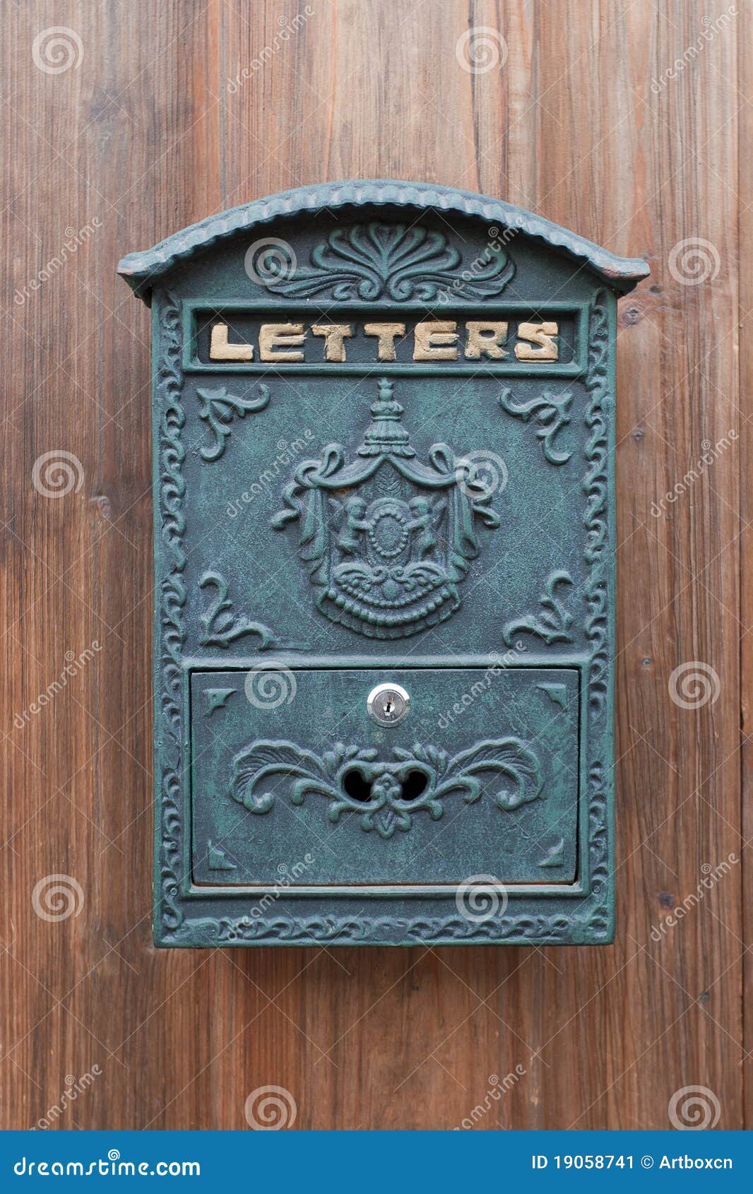 A old mailbox stock image. Image of classic, communication - 19058741