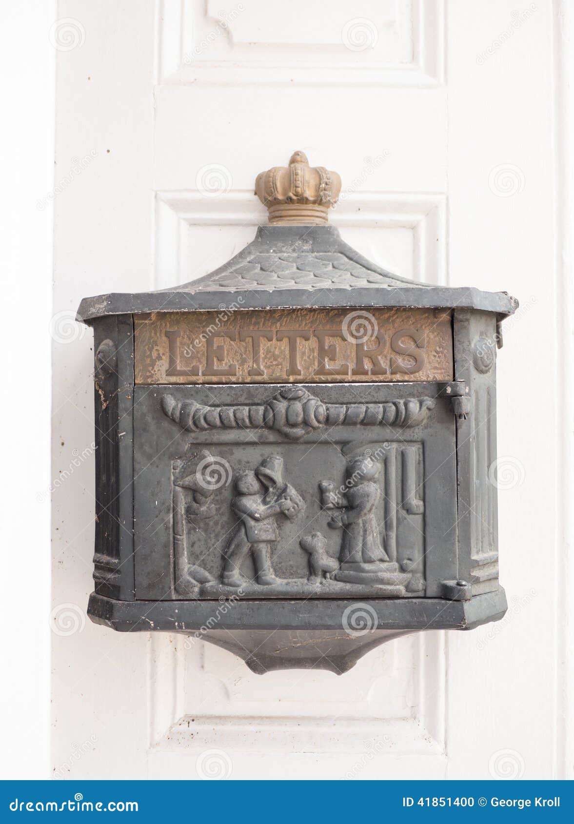 Old Mailbox stock photo. Image of metal, letter, aged - 41851400