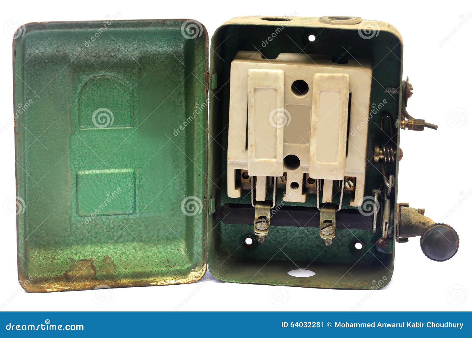 Old main switch stock image. Image of line, supply, background - 64032281