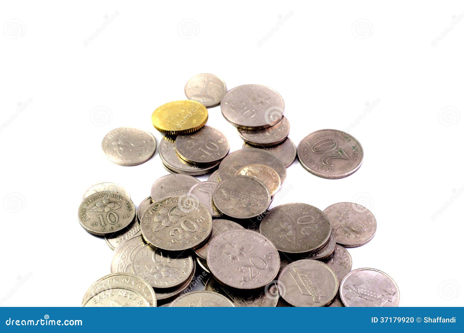 Old Malaysian sen coins stock photo. Image of macro, coin - 37179920