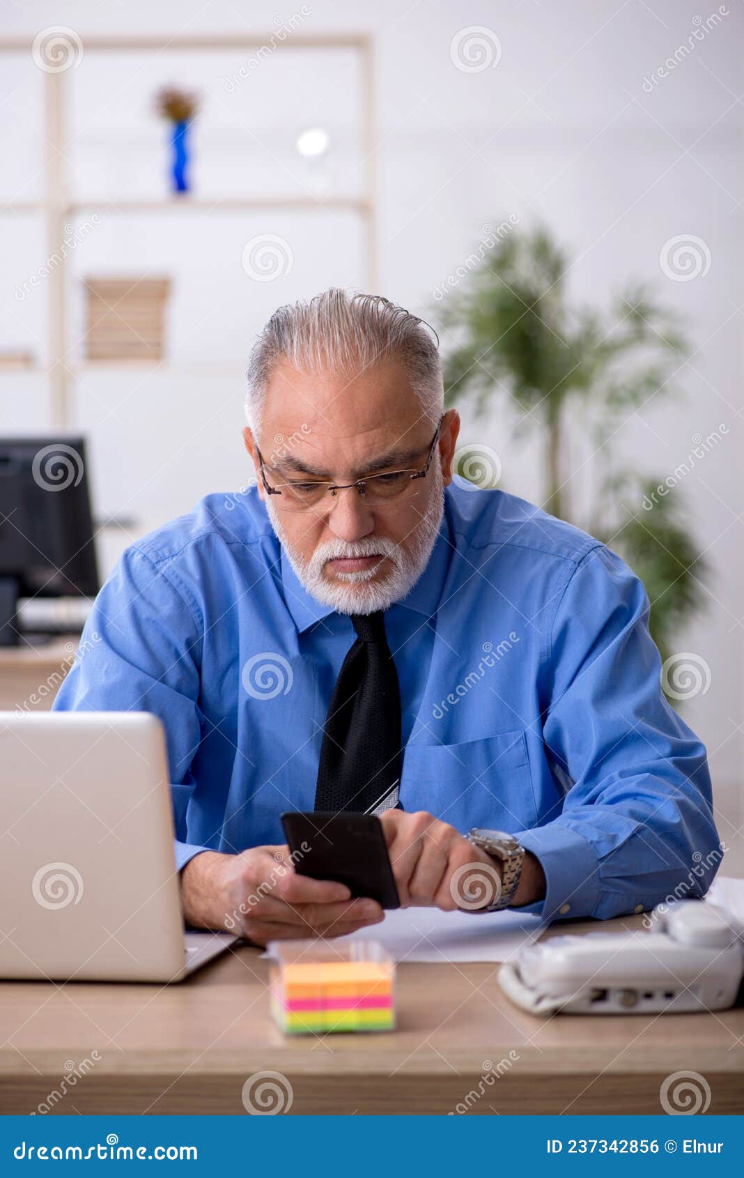 Old Male Bookkeeper Working in the Office Stock Photo - Image of lawyer ...