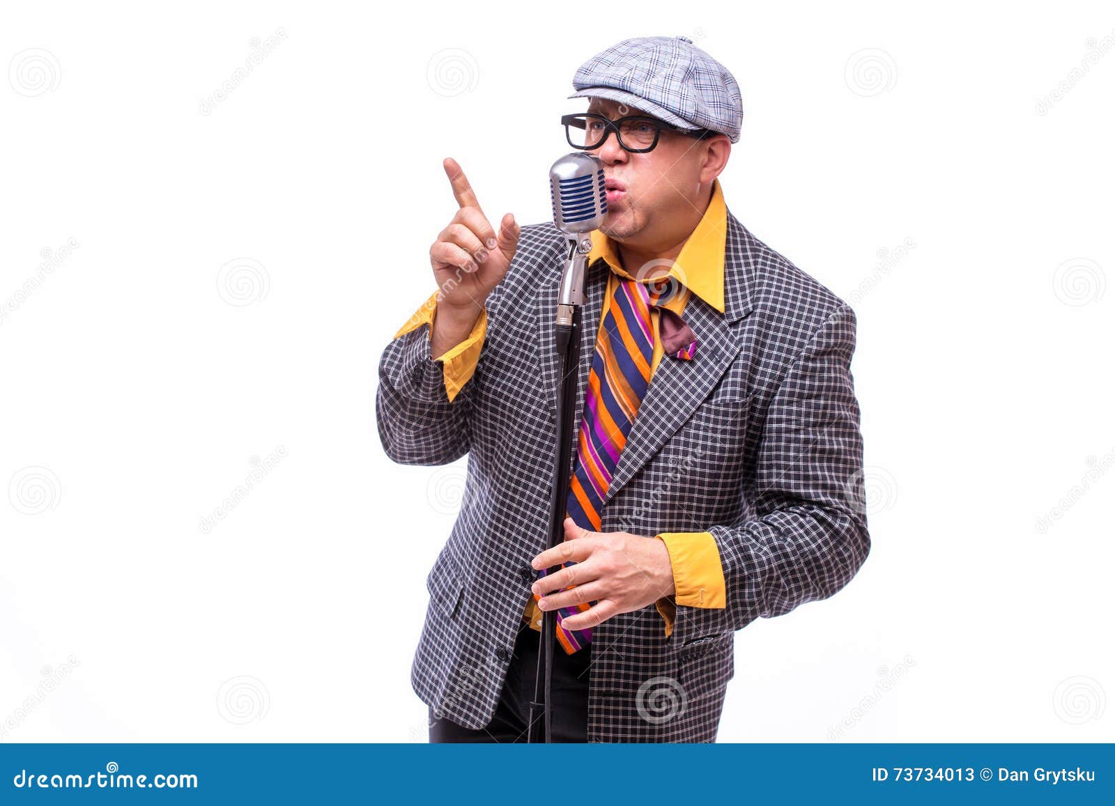 Old male singer stock image. Image of beat, 60th, performance - 73734013
