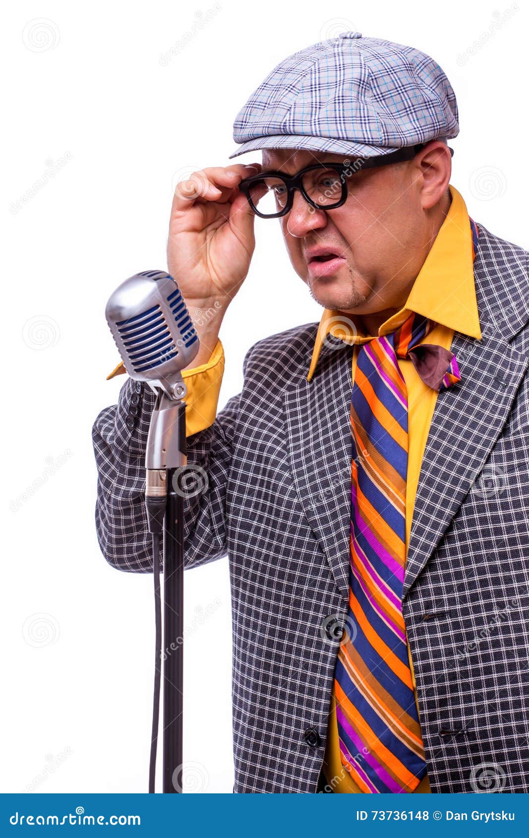 Old male singer stock photo. Image of performance, beatnik - 73736148