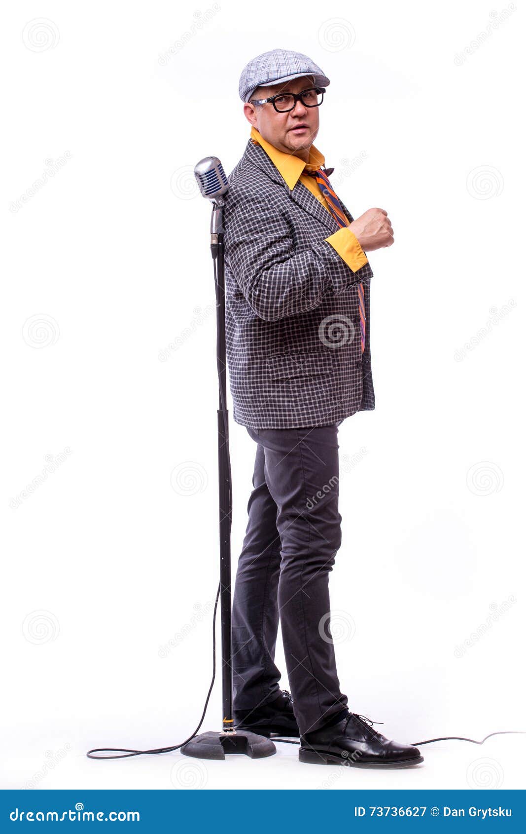 Old male singer stock image. Image of musician, hairstyle - 73736627