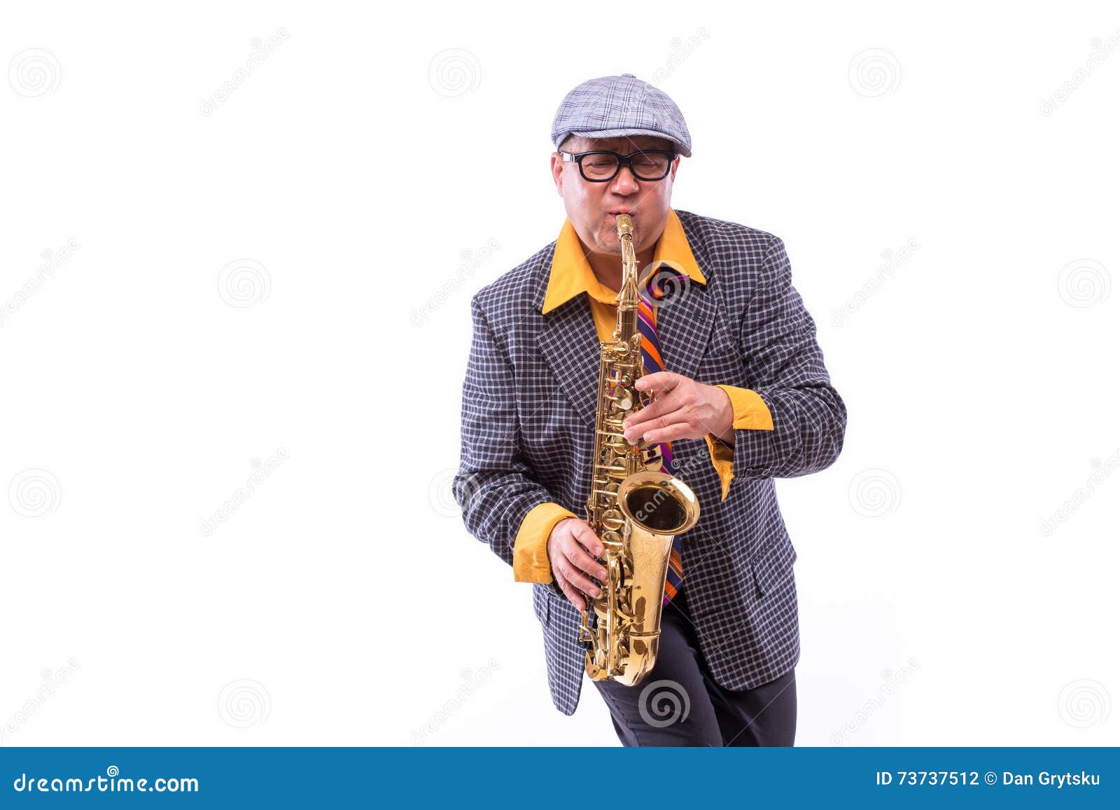 Old male singer stock photo. Image of jazz, caucasian - 73737512