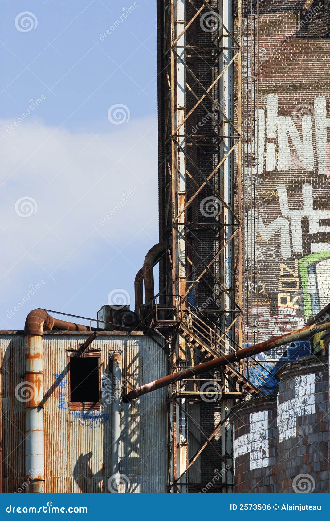 Old malt plant 9 stock photo. Image of malt, montreal - 2573506