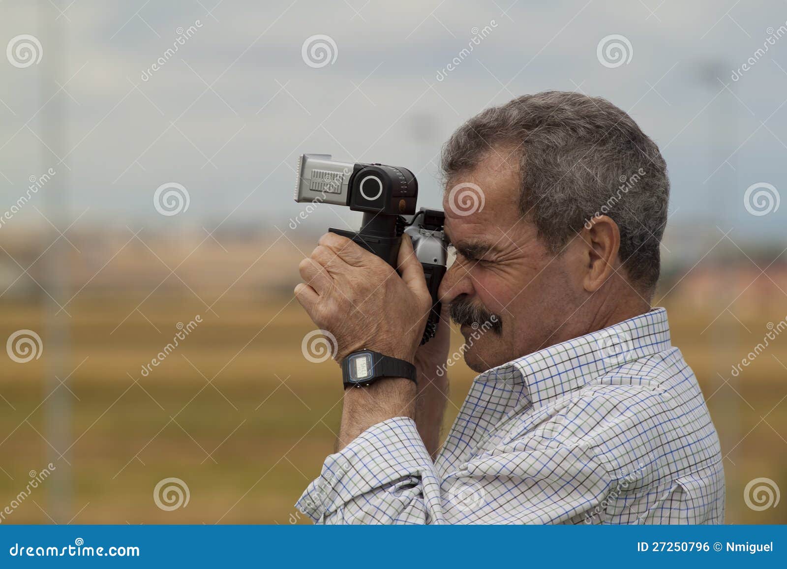 Very Old Camera And Pocket Watch Stock Photography | CartoonDealer.com ...