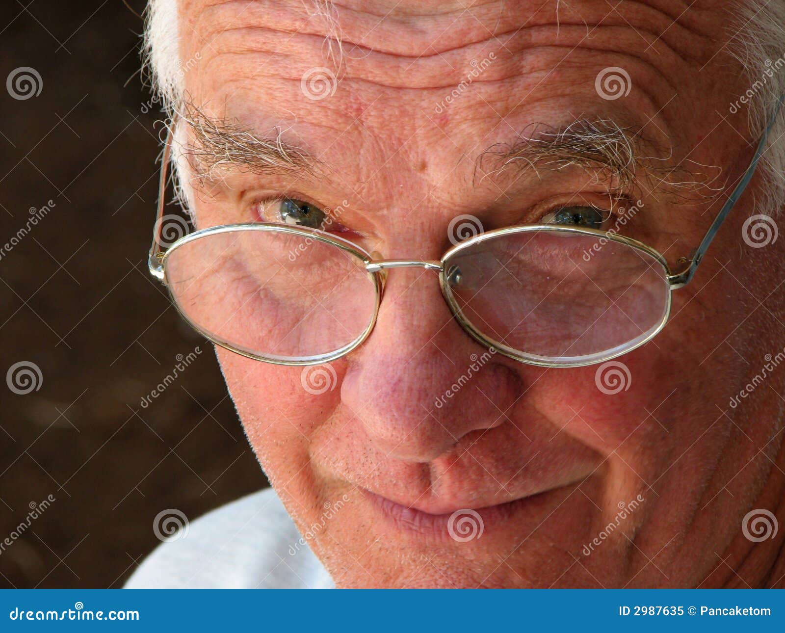 Old man stock image. Image of smile, spectacles, granddad - 2987635