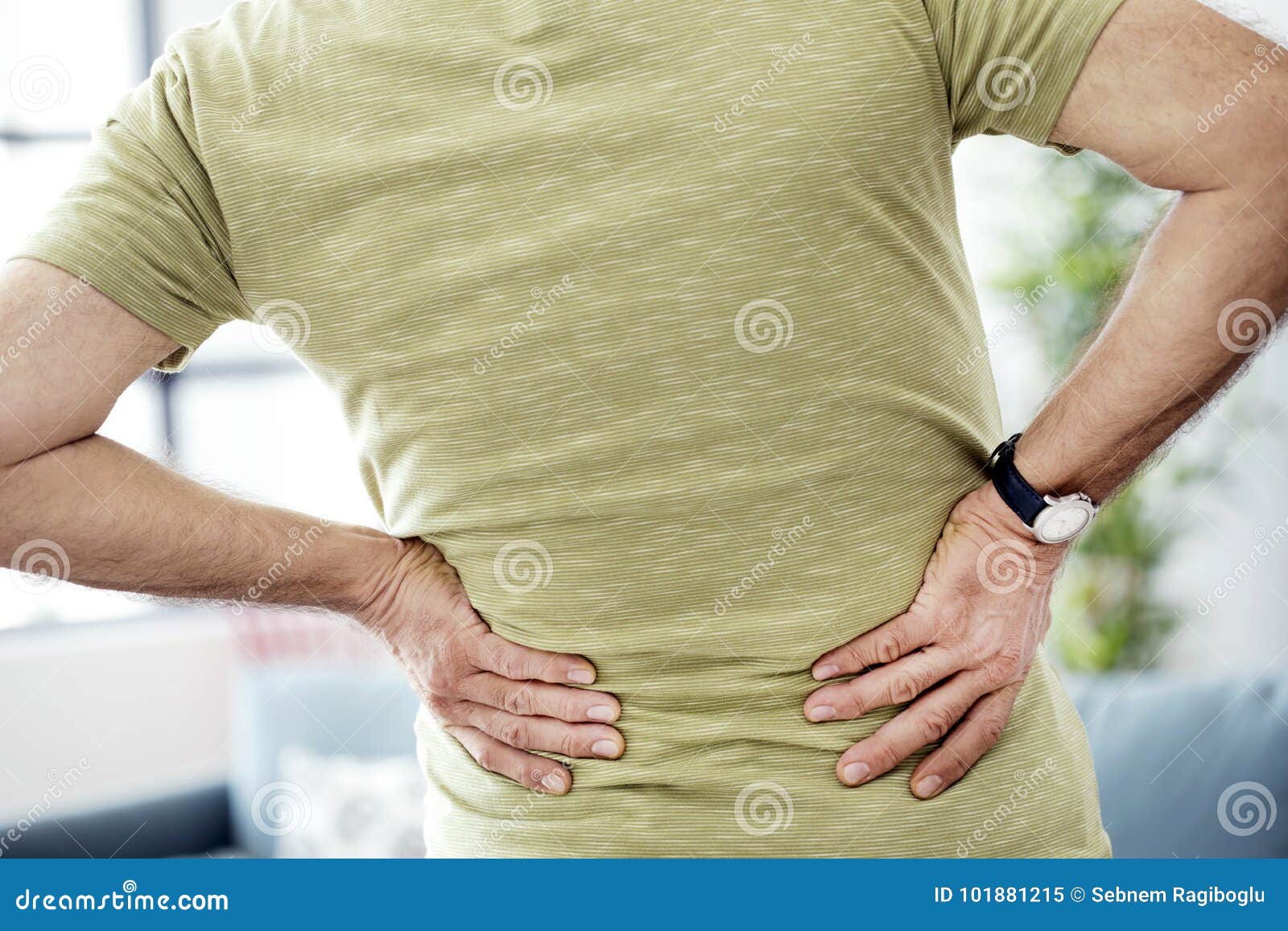 Old man with back pain stock image. Image of spine, elder - 101881215