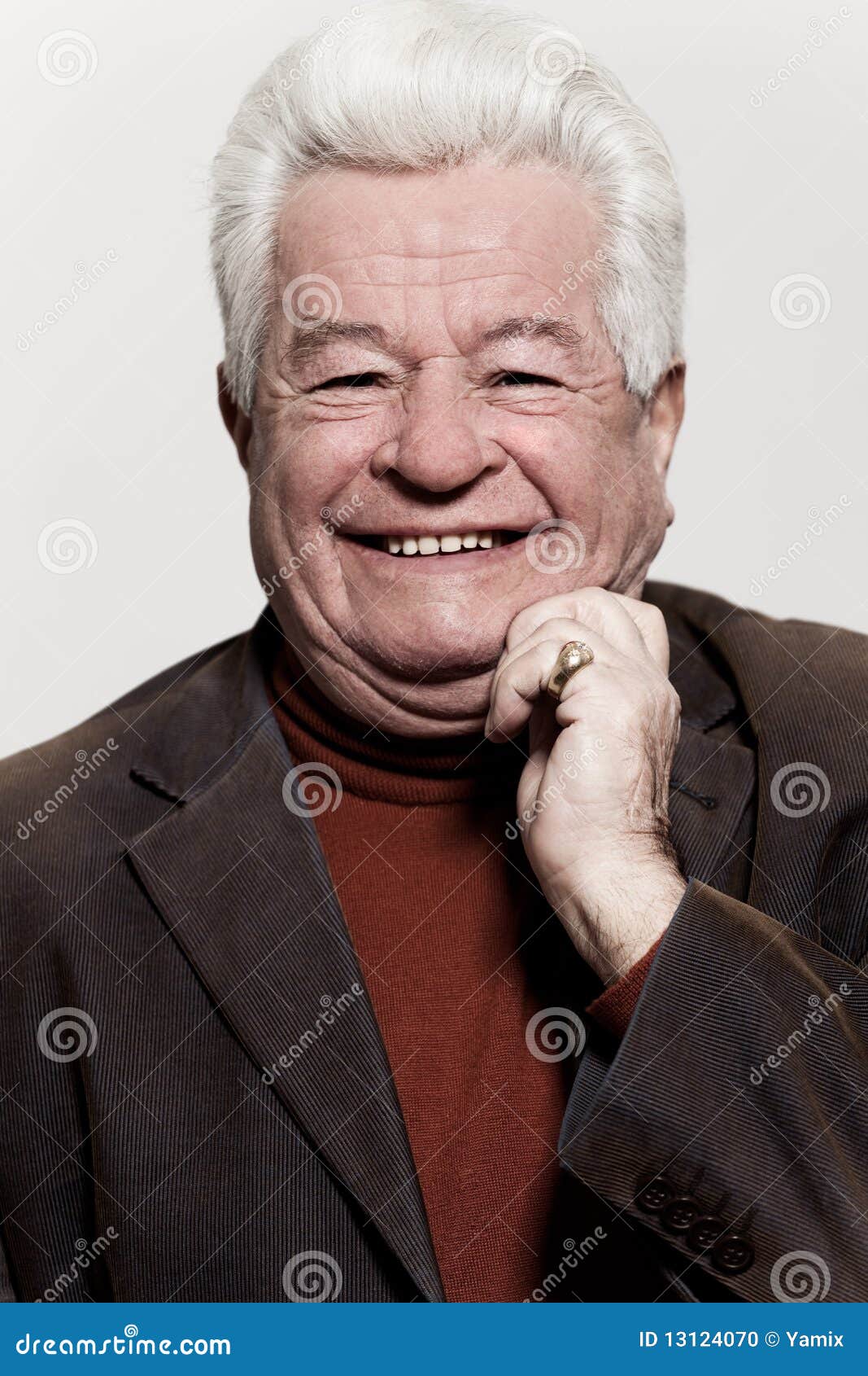 An Old Man Enjoying His Life Stock Photo - Image of enjoyment, macro ...