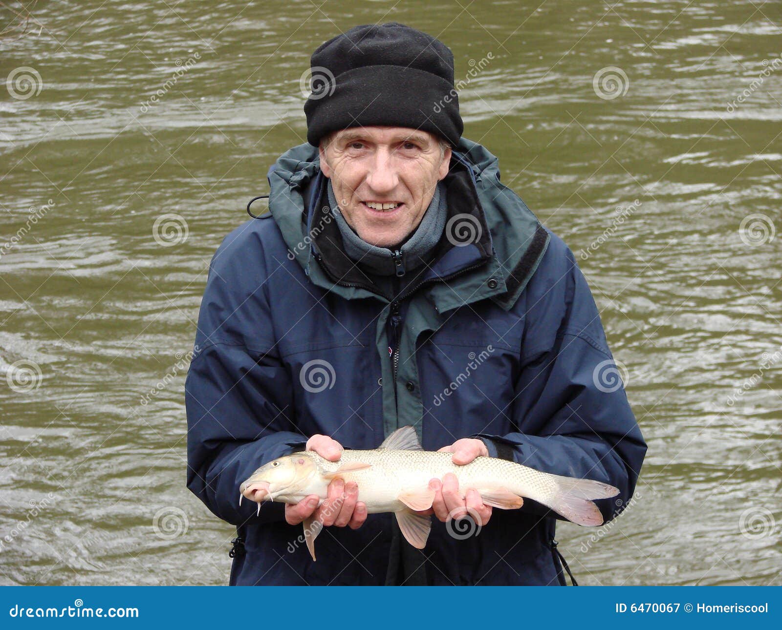 Old man fishing stock image. Image of angling, cold, fresh - 6470067