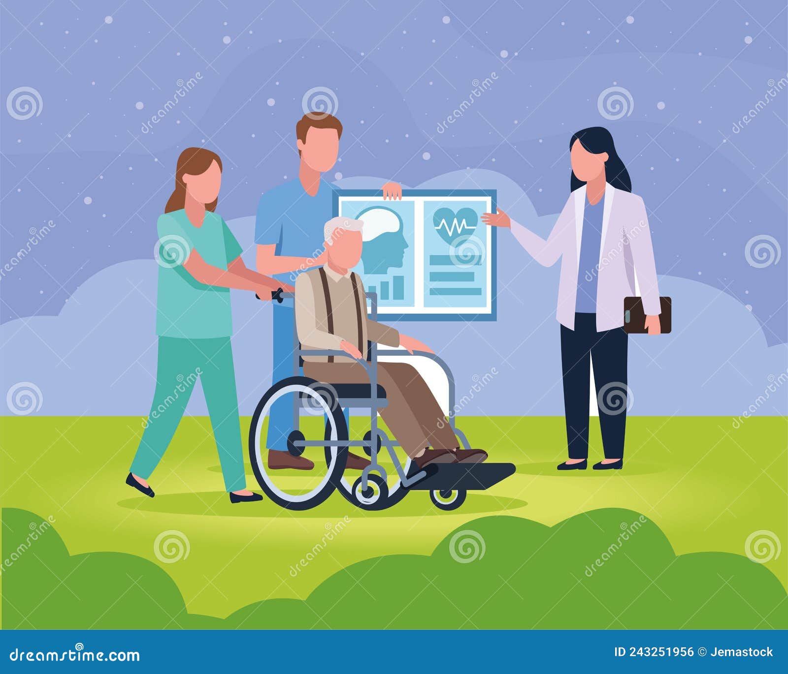 Geriatrics Cartoons, Illustrations & Vector Stock Images - 1195 ...