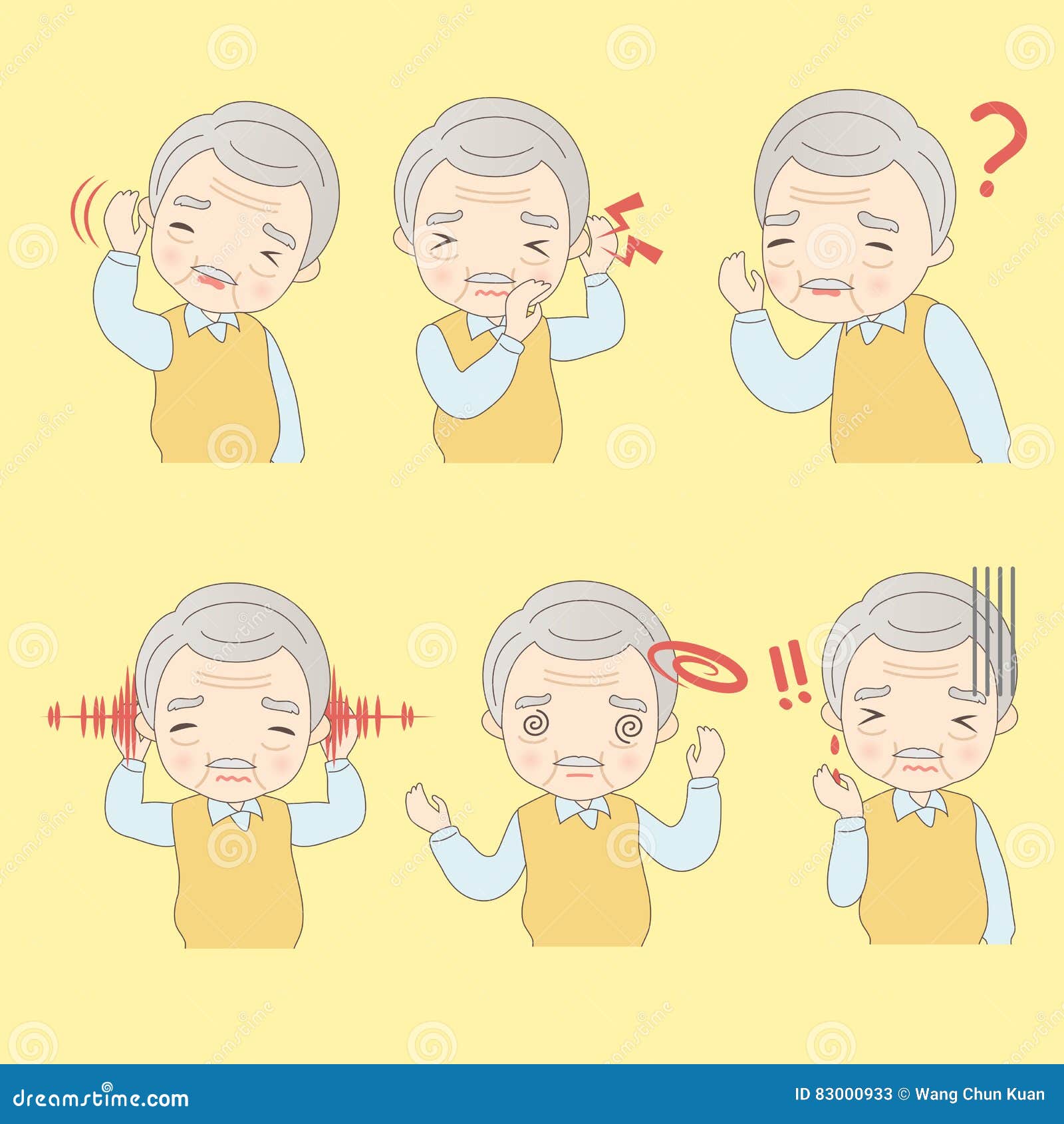 Caricature Ear Stock Illustrations – 1,002 Caricature Ear Stock ...