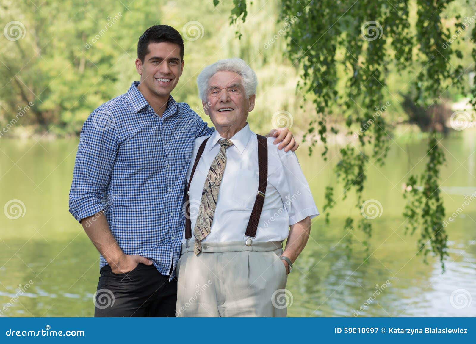 Old man having support stock image. Image of grandfather - 59010997