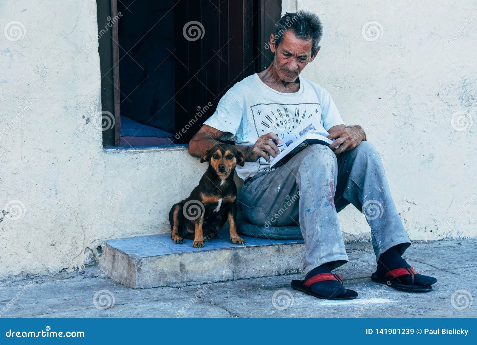 A Old Man with His Best Friend in Havana City, Cuba. Editorial Stock ... A Old Man with His Best Friend in Havana City, Cuba. Editorial Stock ...
