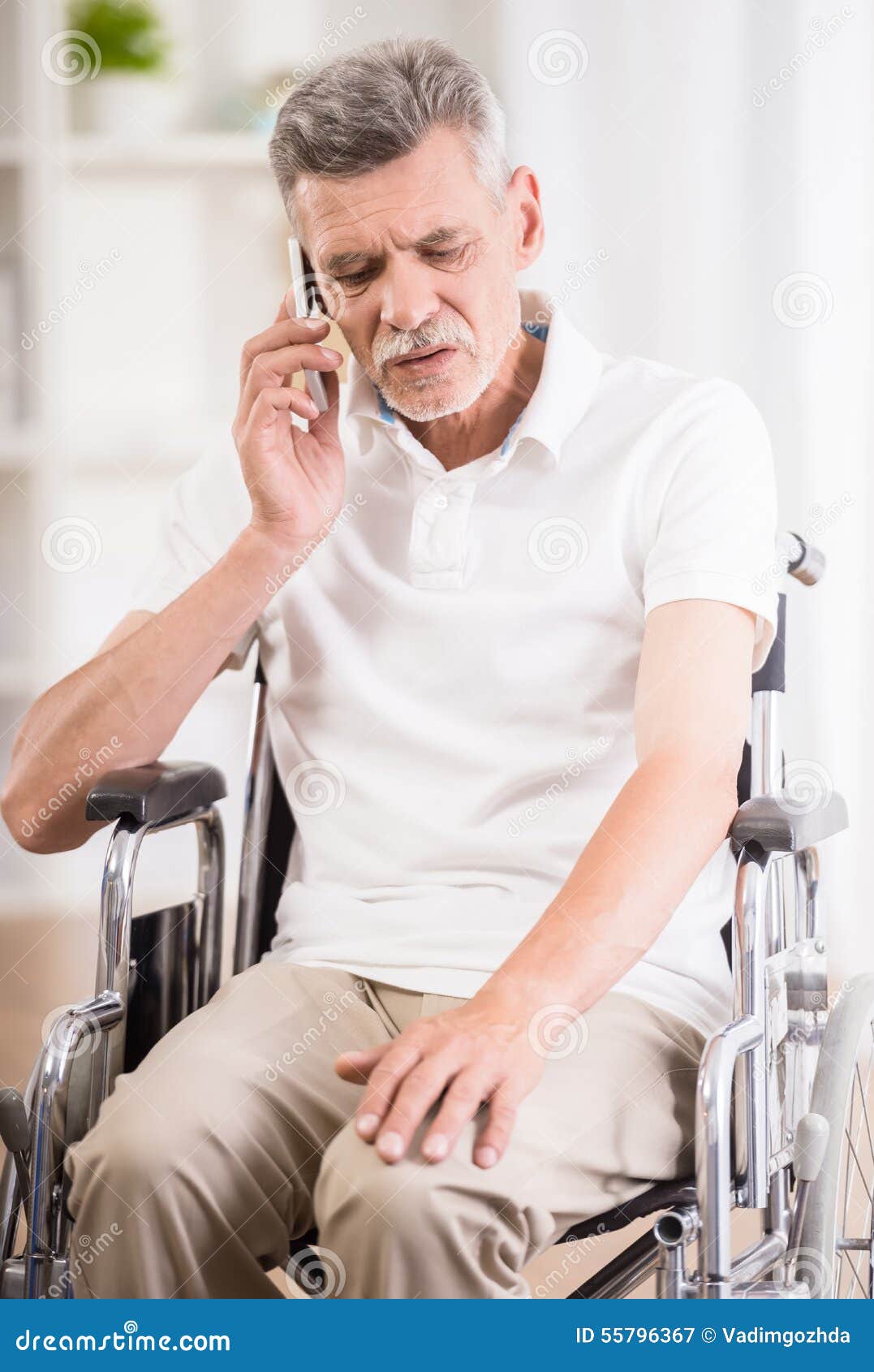 Old man at home stock image. Image of grandfather, care - 55796367