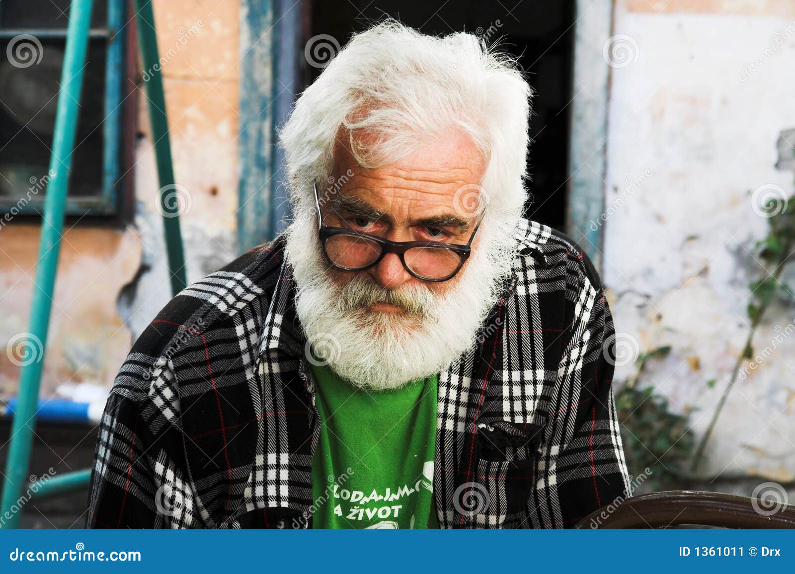 Old Man Look - Senior Portrait Stock Image - Image of experience ...