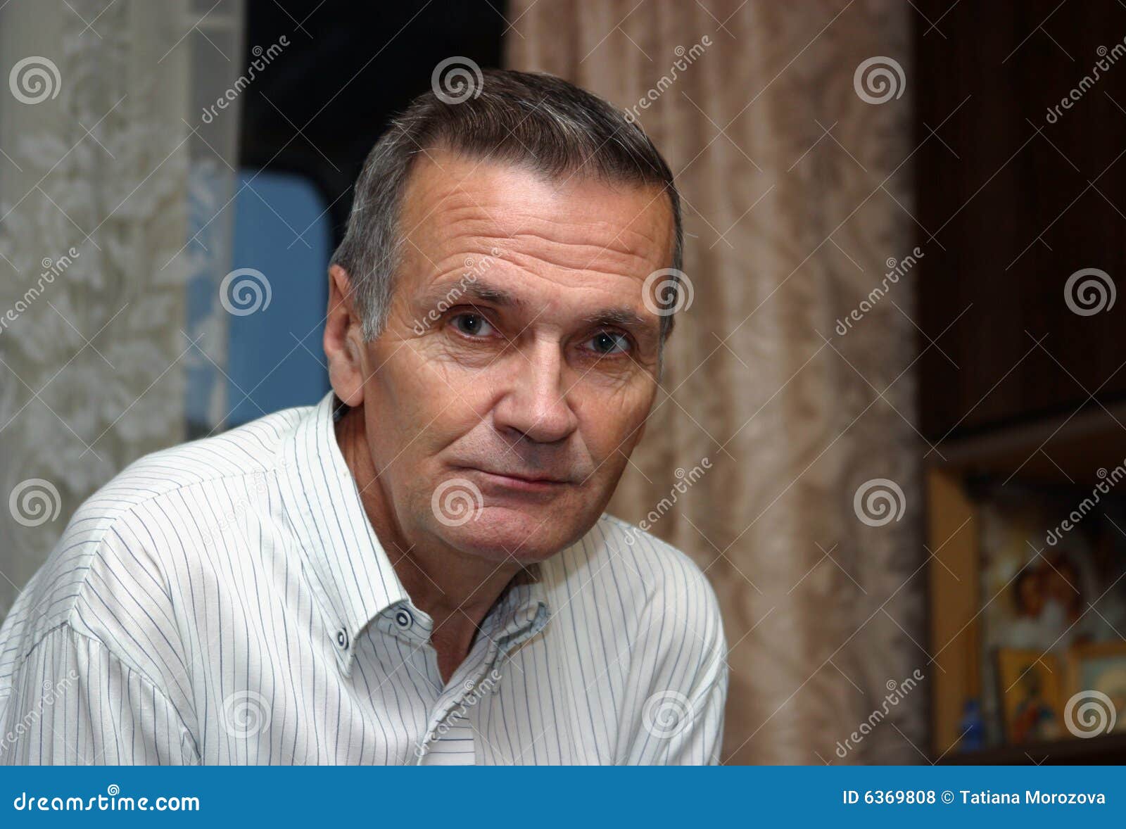 Old Man Look - Senior Portrait Stock Photo - Image of wrinkled, pension ...
