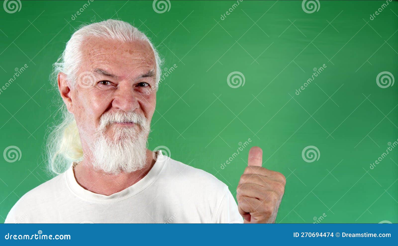 Old Man Makes Okay Gestures with His Finger Stock Photo - Image of hand ...