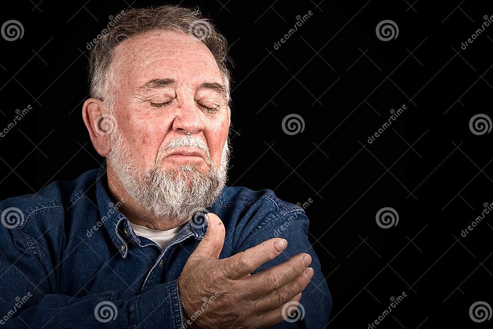 Old man needing help stock photo. Image of emotion, hurt - 3676510