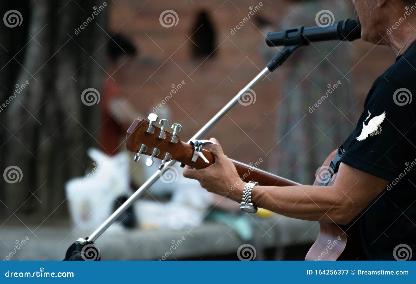 Old Man Playing Guitar Classic Editorial Photography - Image of playing ...