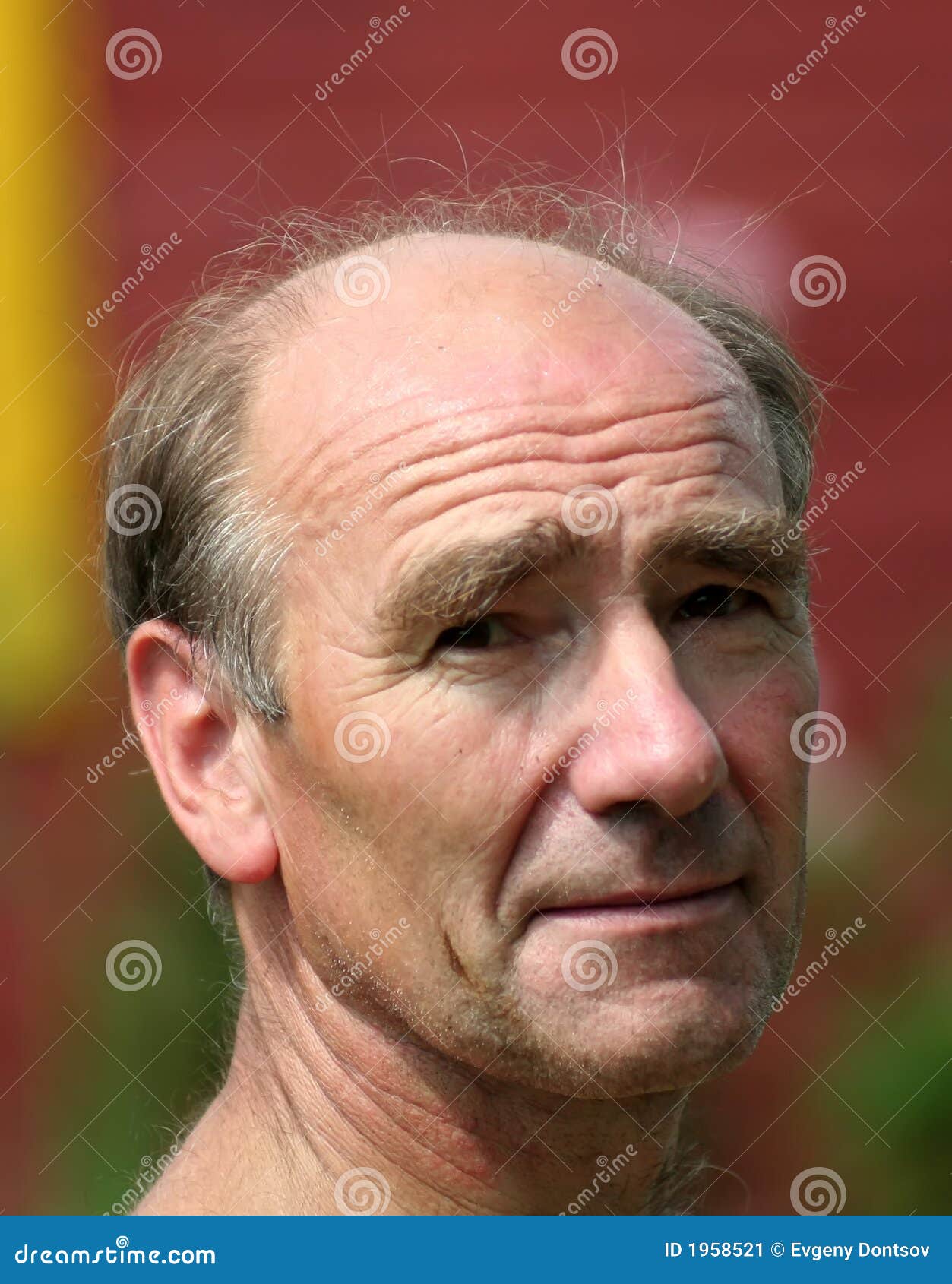 Old man portrait. stock image. Image of caucasian, male - 1958521