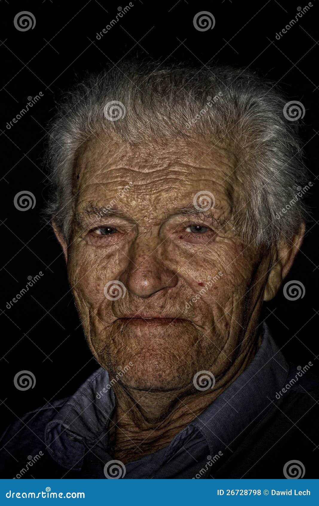 Old man portrait stock photo. Image of hope, face, aging - 26728798