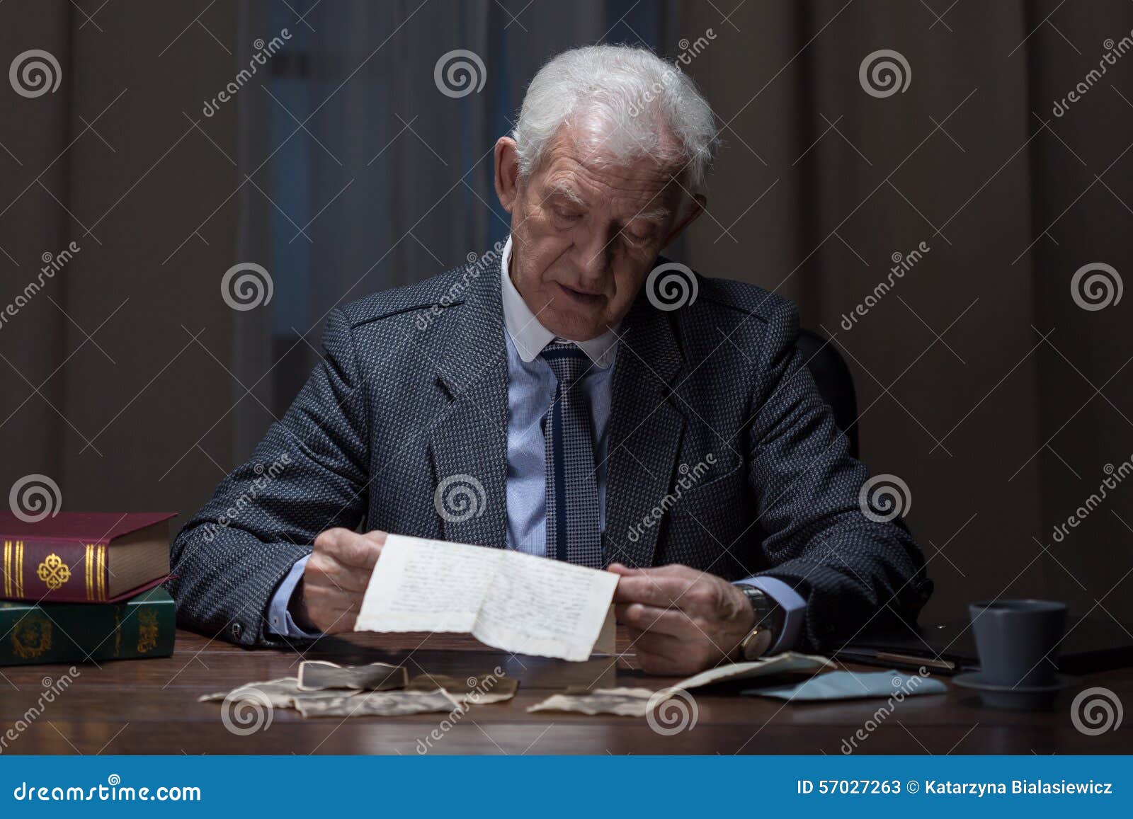 Old man reading stock image. Image of senior, book, aged - 57027263