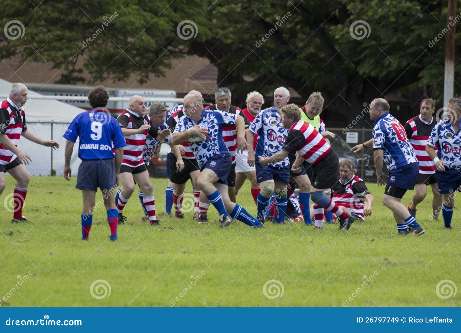 Old Man Rugby editorial stock image. Image of event, oahu - 26797749
