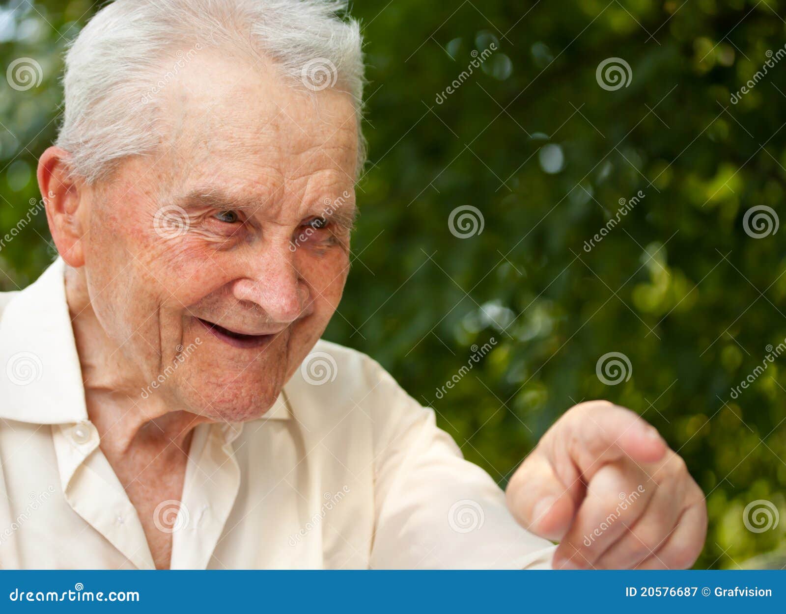 Old Man Smiling stock image. Image of maturity, portrait - 20576687