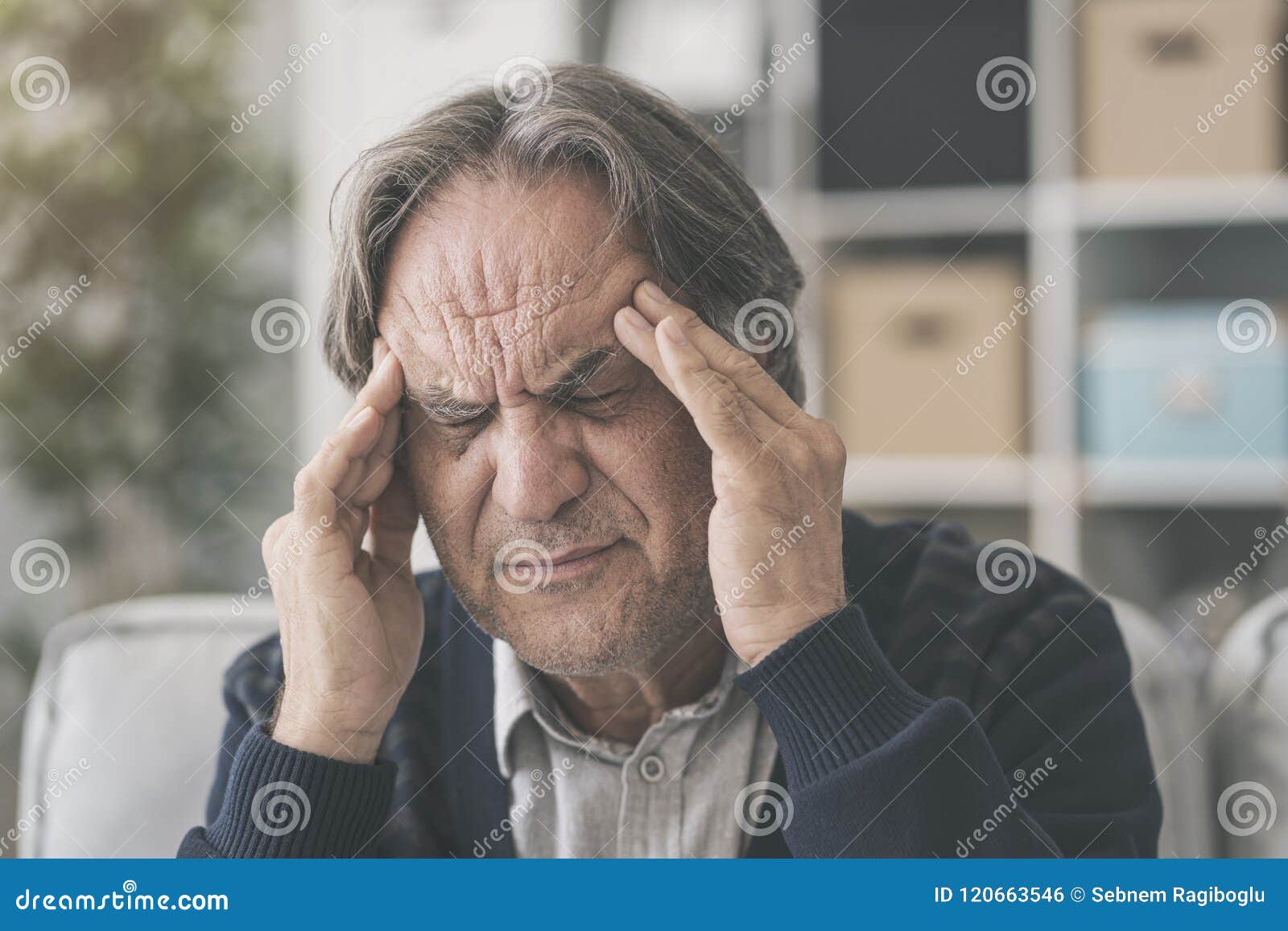 Old Man Suffering from Headache Stock Photo - Image of senior, pain ... Old Man Suffering from Headache Stock Photo - Image of senior, pain ...