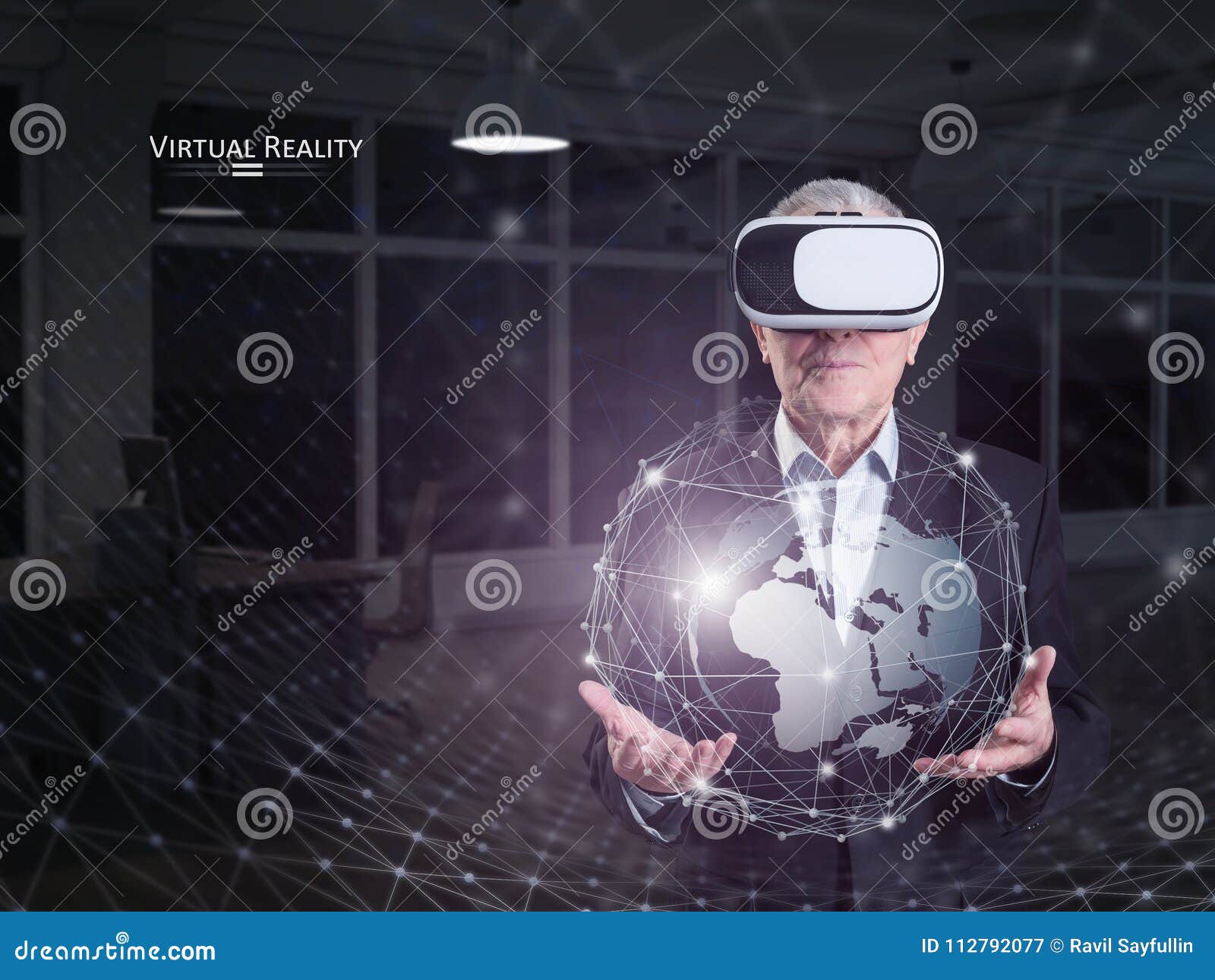 An Old Man Using a Virtual Reality Headset Stock Image - Image of ... An Old Man Using a Virtual Reality Headset Stock Image - Image of ...
