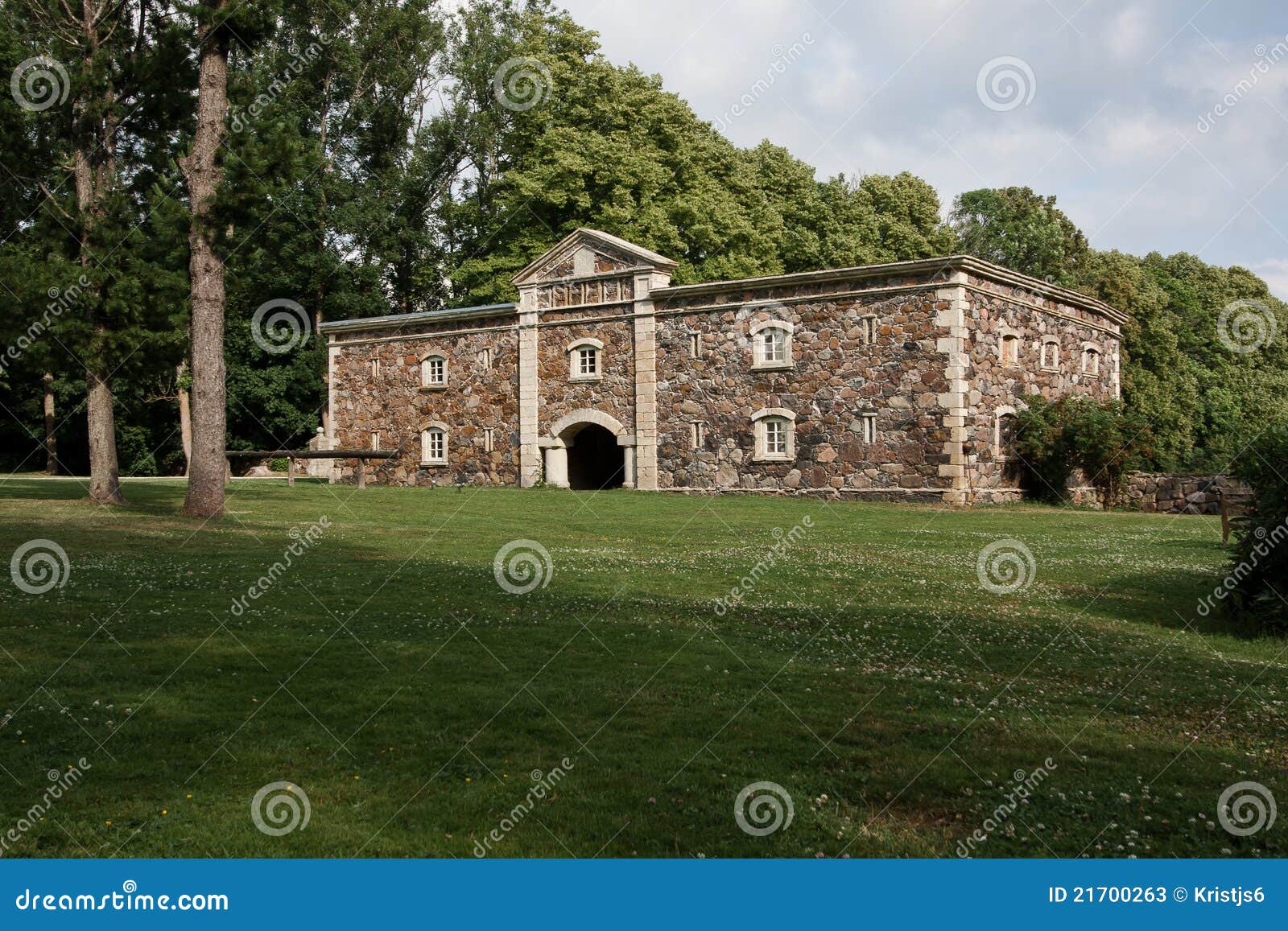 Old manor ruins stock image. Image of muhu, stone, stones - 21700263