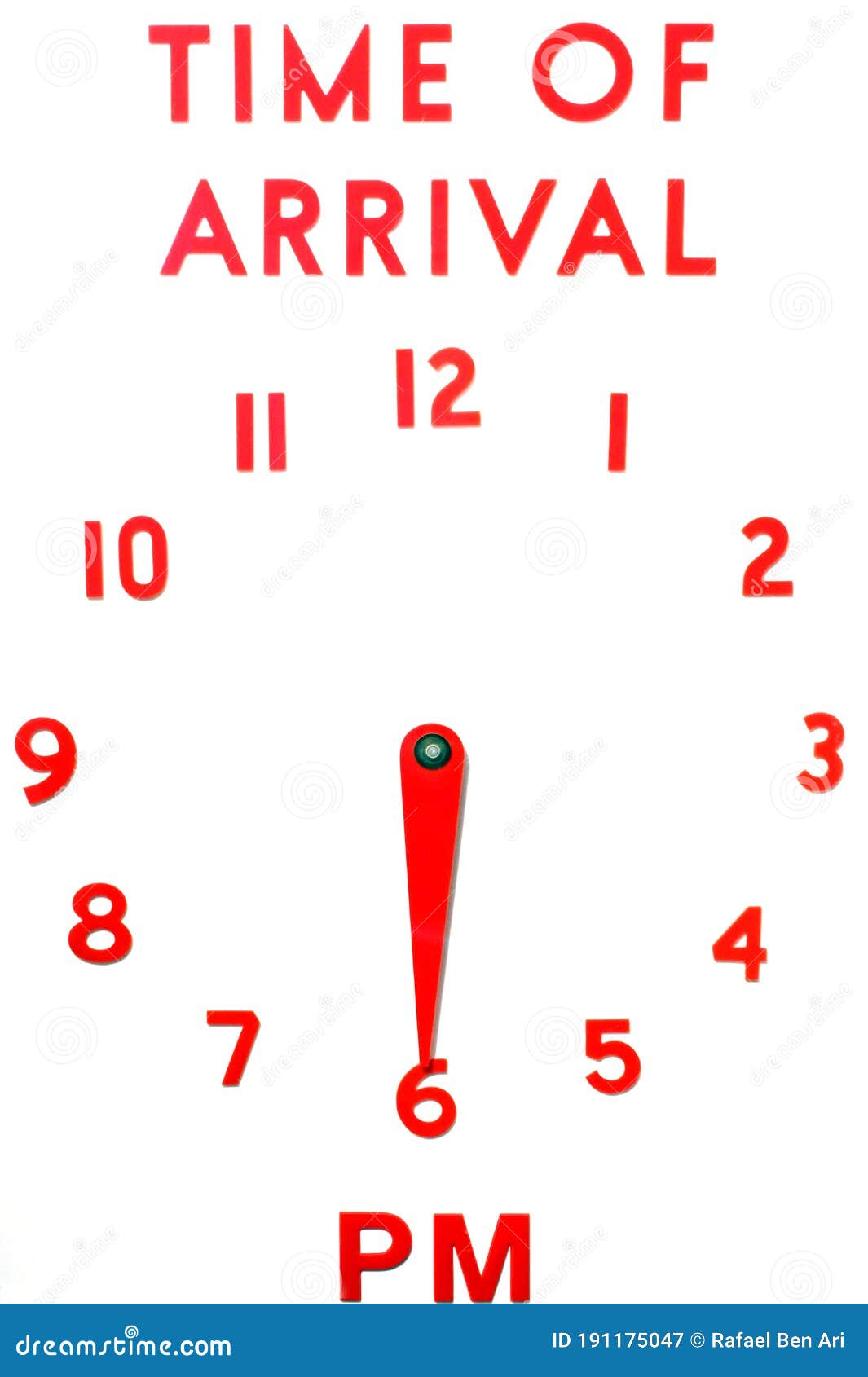 Old Manual Clock Time of Arrival Board Stock Image - Image of display ...