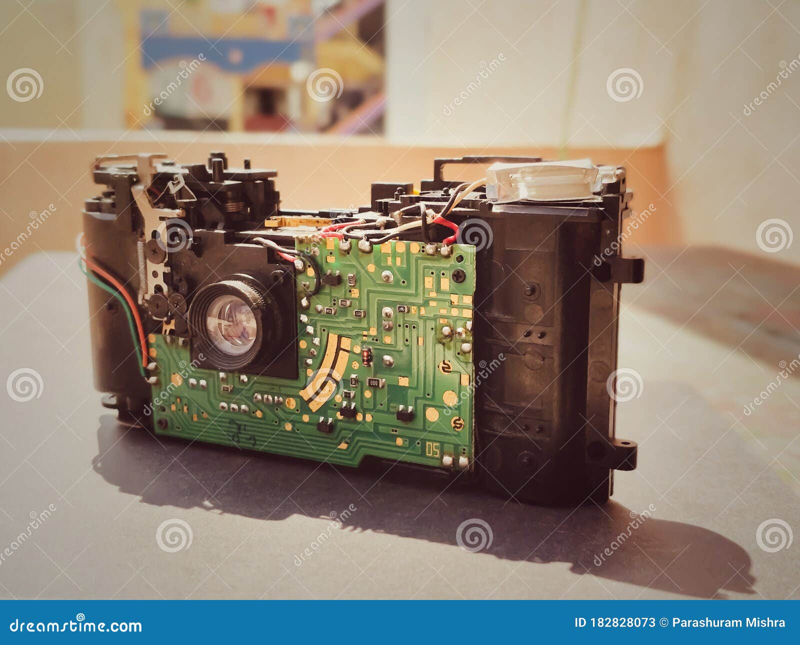 Old Manual Real Camera Inner Part Stock Image - Image of mechanism ...