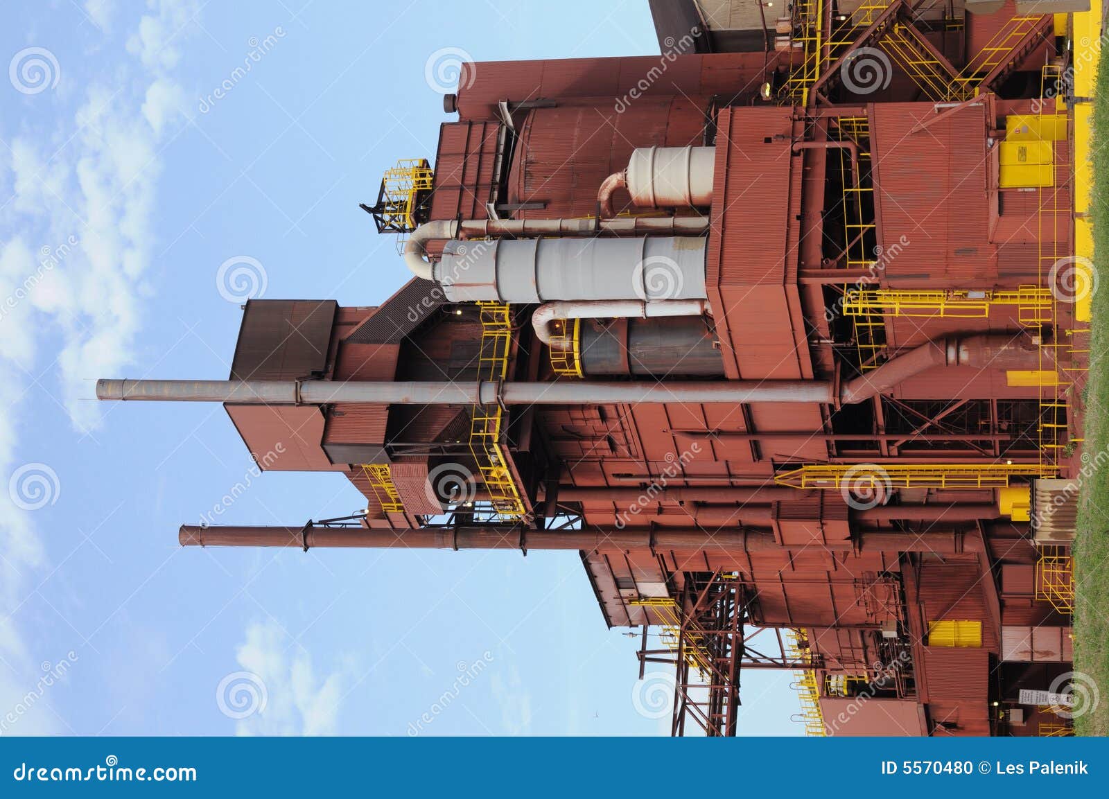 Old manufacturing plant stock photo. Image of yellow, colors - 5570480