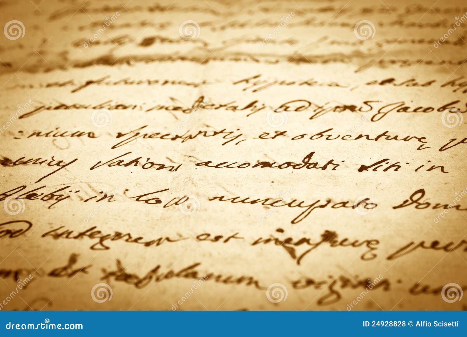 Old manuscript stock photo. Image of abstract, calligraphy - 24928828