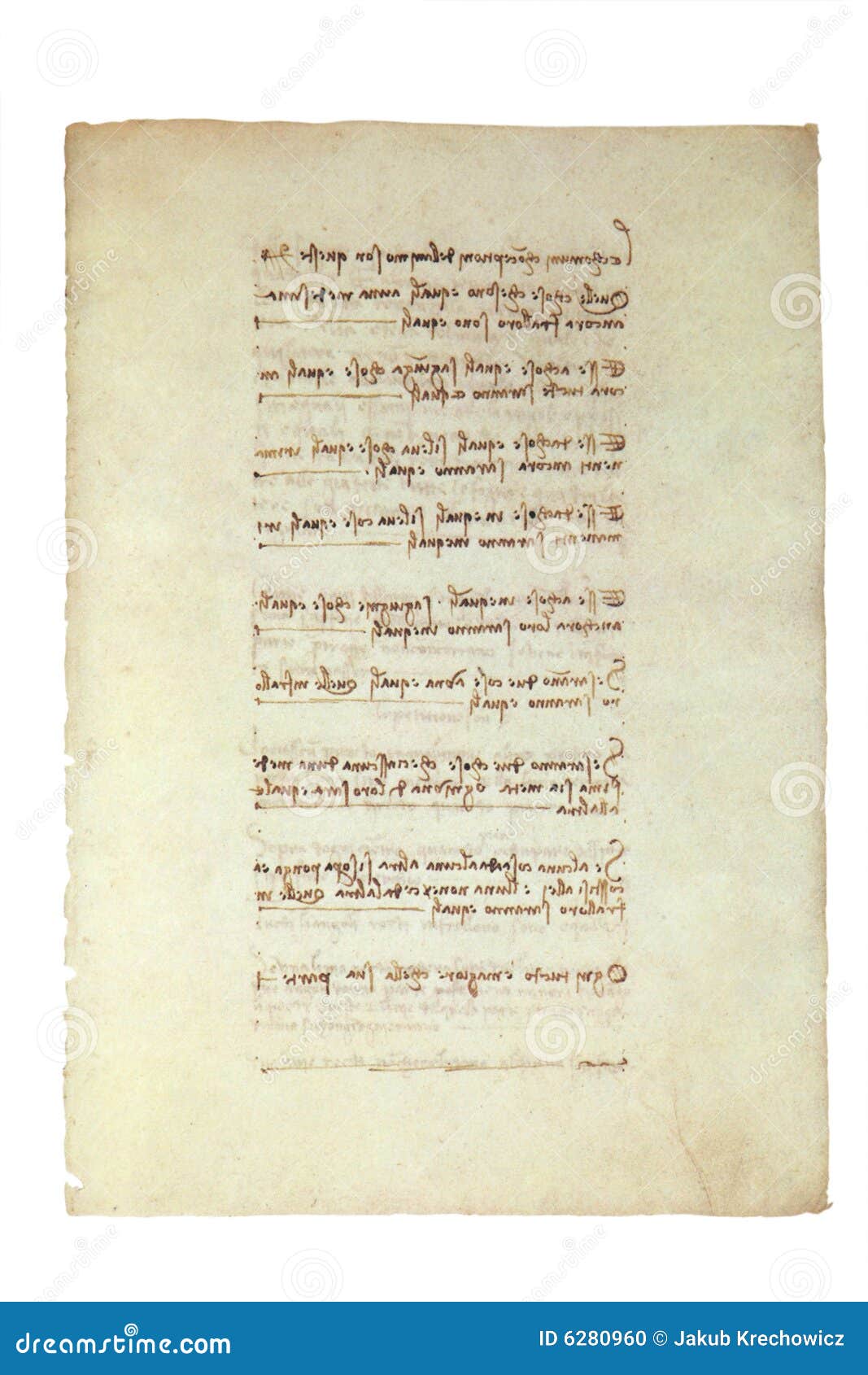 Old manuscript stock photo. Image of inscribed, manuscript - 6280960