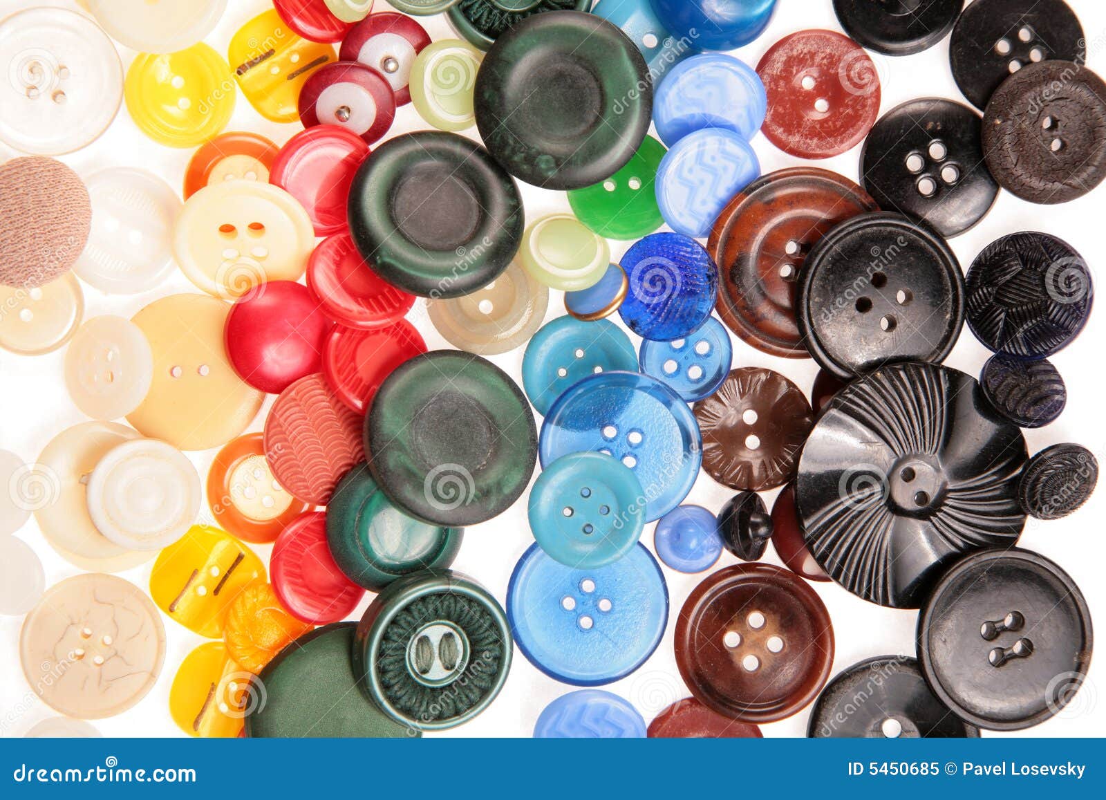 Old many colored buttons stock image. Image of assorted - 5450685